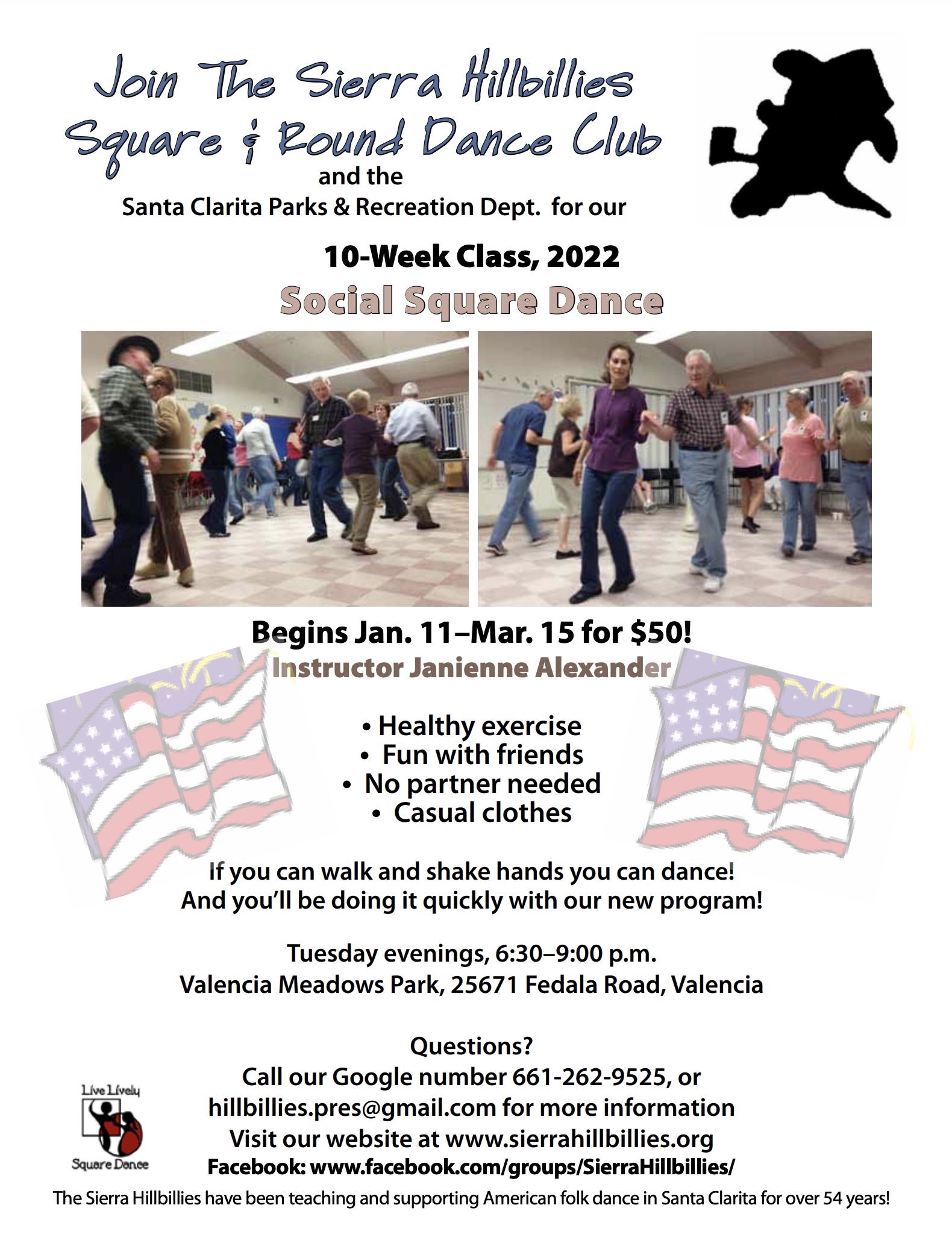 SCVNews.com | Community Invited to Sierra Hillbillies, SCV Parks & Rec ...