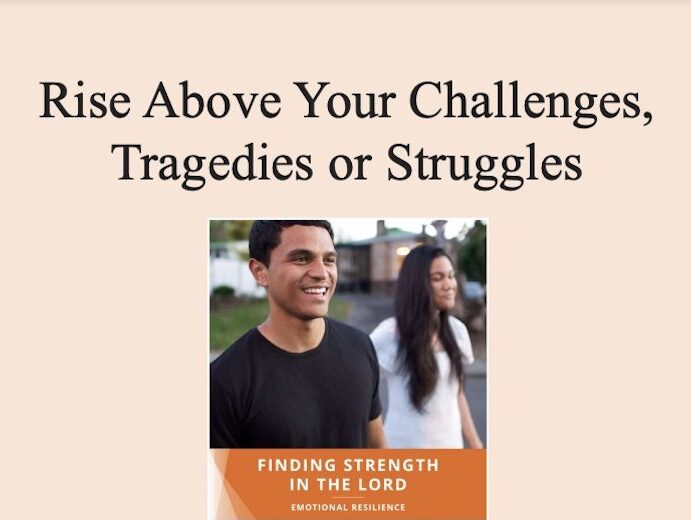 SCVNews.com | Church of Jesus Christ of Latter-day Saints Offering Emotional Resilience Course ...