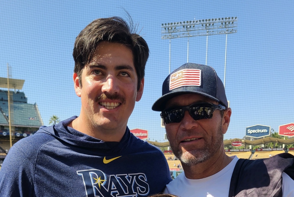 SCVNews.com | Former Cougar Jacob Lopez Draws Start for Rays at Dodger Stadium | 08-28-2024