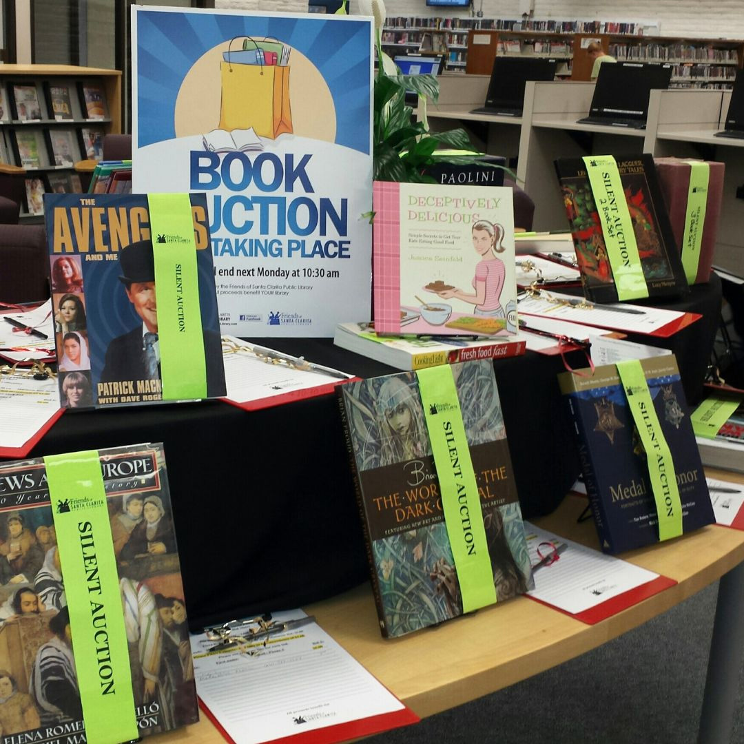 SCVNews.com | Sept. 30: Public Libraries to Host Silent Book Auctions ...