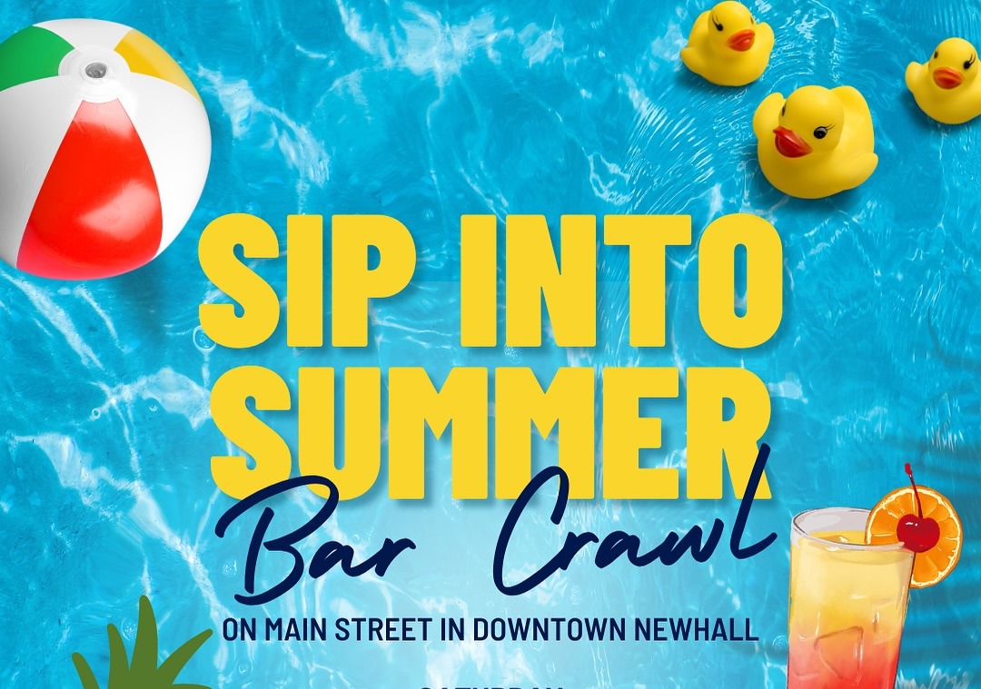 SCVNews.com | June 21: Sip into Summer Bar Crawl On Main Street | 06-19-2025