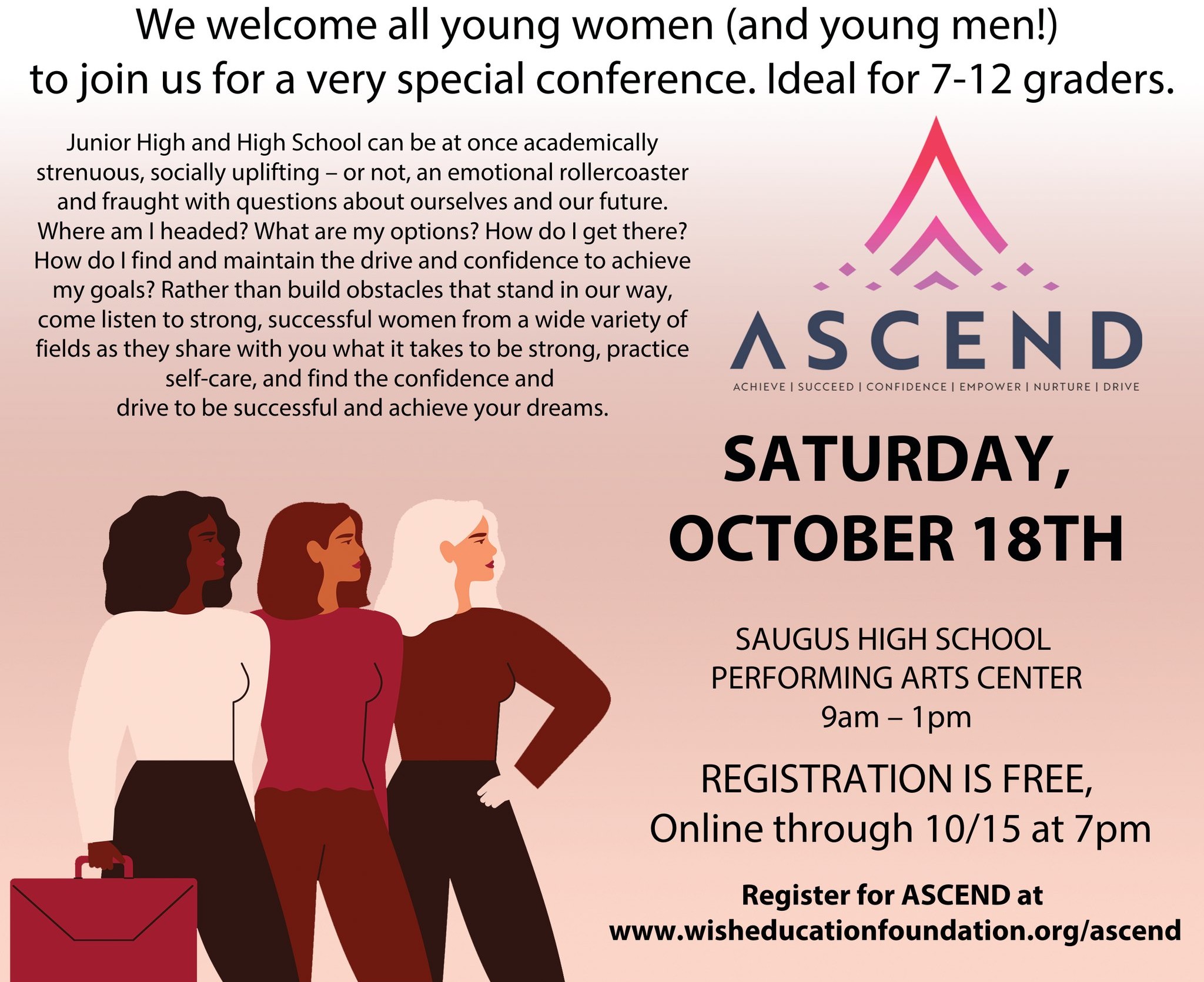 SCVNews.com | Oct. 18: WiSH Education Foundation Presents ‘ASCEND’ Event | 10-06-2025